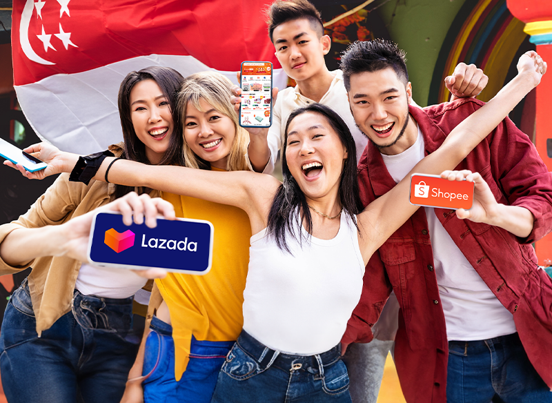 东南亚电商市场数据月报系列 - 新加坡篇（2024年8月） - TMO Group